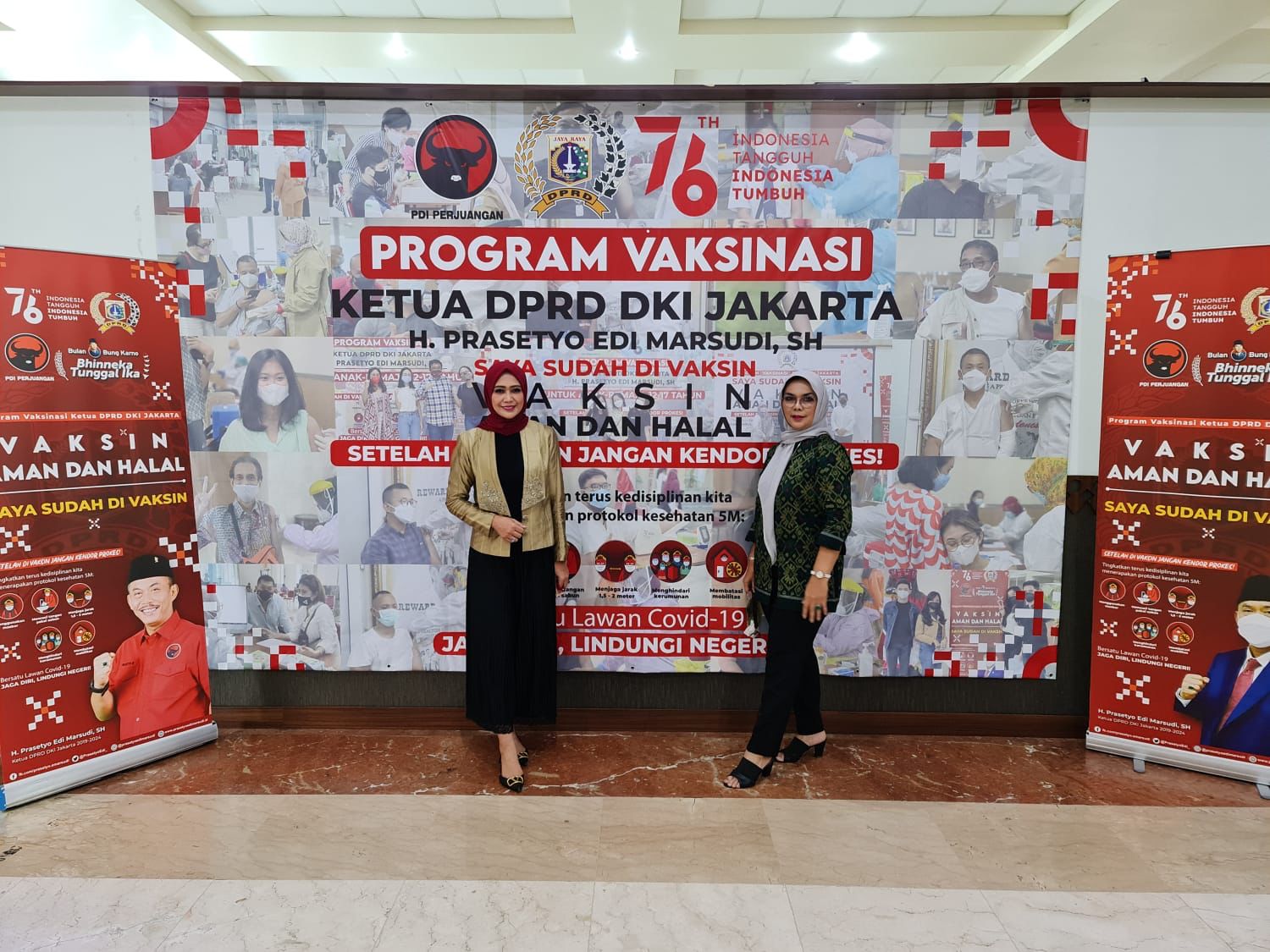 Srikandi INKINDO dan DPRD DKI Jakarta Gelar Vaksinasi Booster - Jawa ...